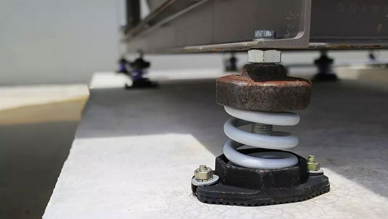 Designing vibration damping with Ansys Mechanical