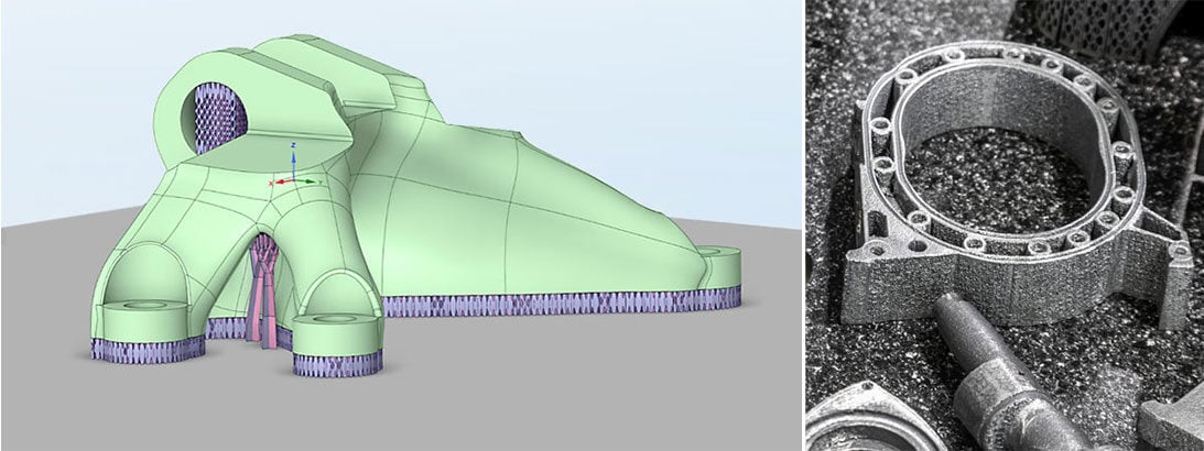 Distorted Metal 3D-Prints? Try ANSYS Process Simulation