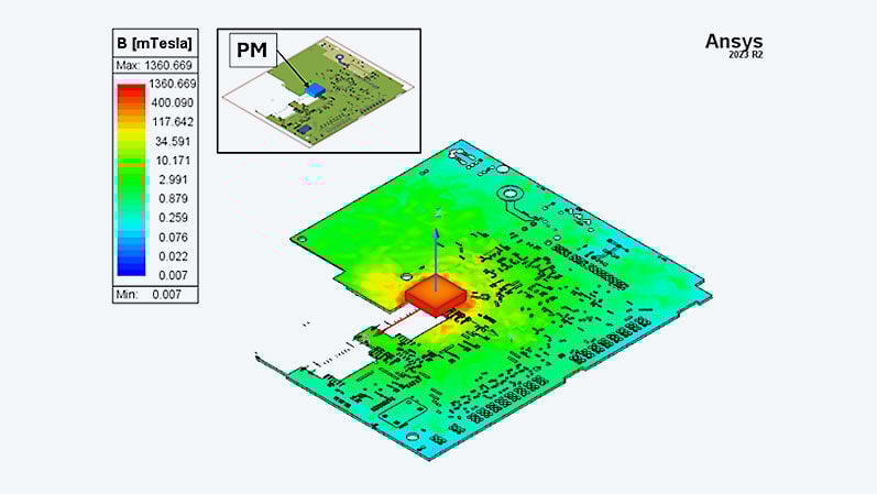 Ansys Electromagnetics LF 2024 R2: new features and workflows