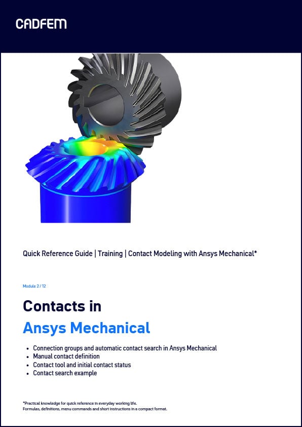 Contact Pressure Analysis in Ansys – A Tough Nut?