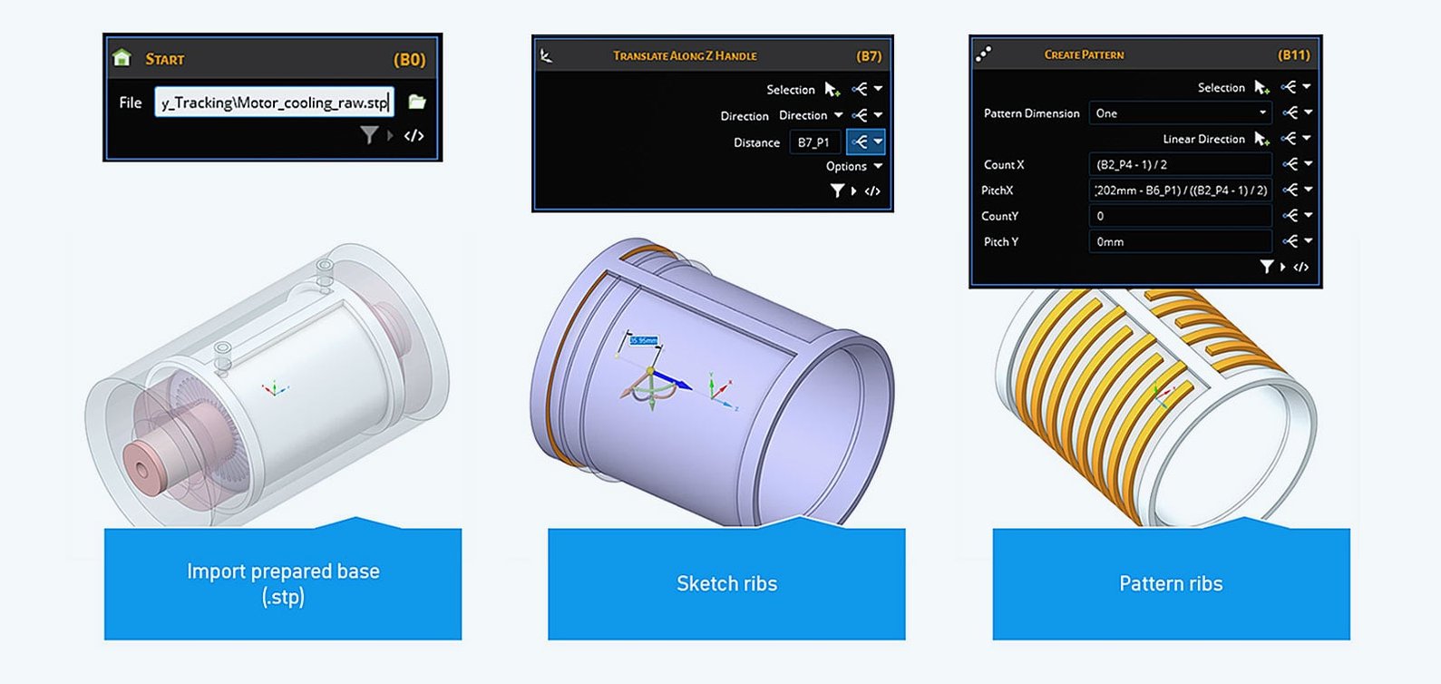 Smart models in Ansys instead of dead geometry